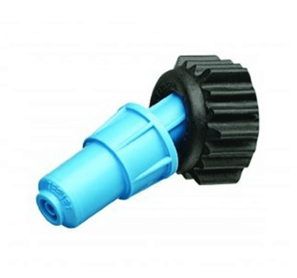 38720-PPB-X26 TeeJet Adjustable Spray Tip, Angled Cone Jet Assembly, Blue Tip - Walmart.com