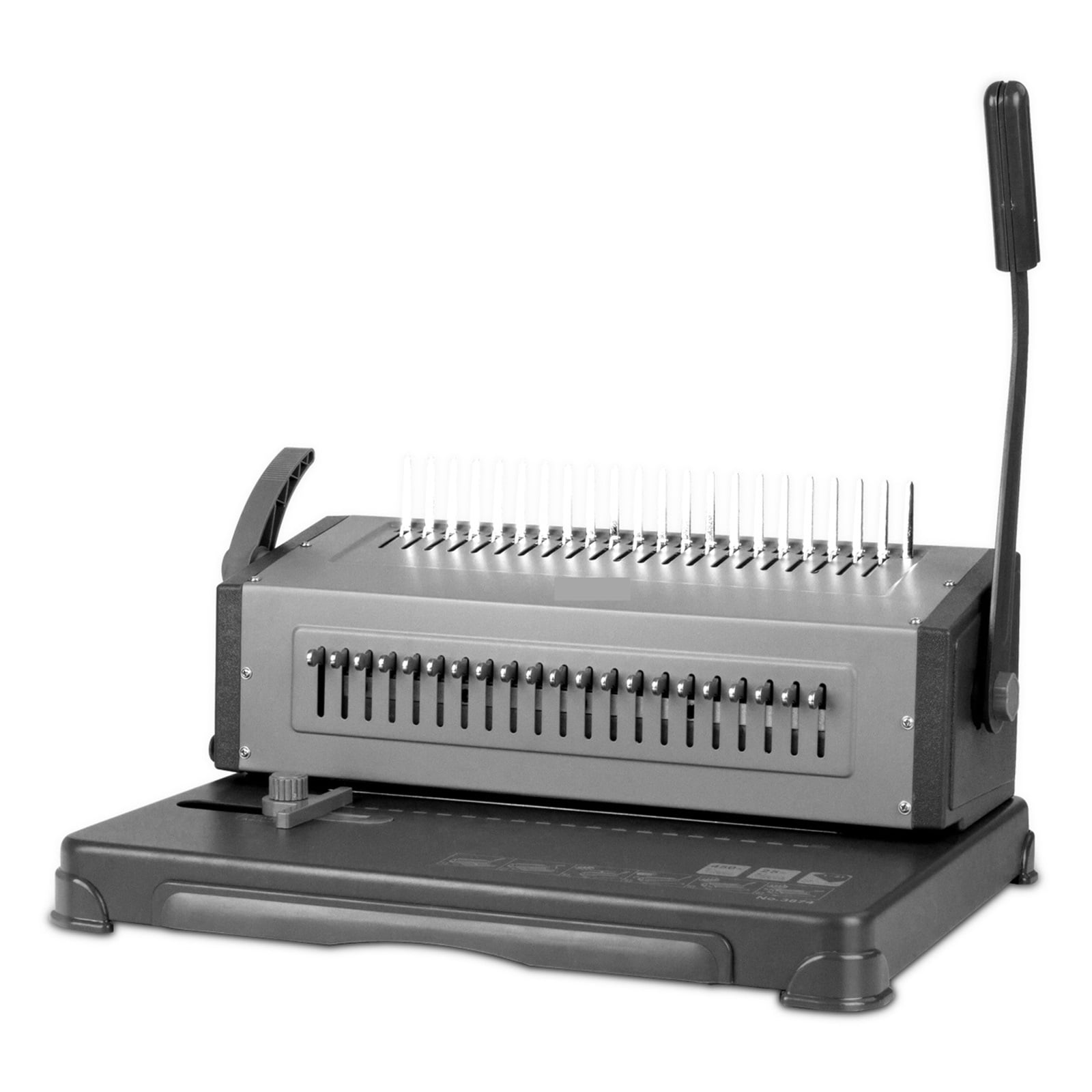 3873 Heavy Duty Manual Comb Binding Machine 425 Sheets Binding Machine ...