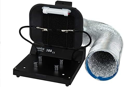 388 CircuitVise - PCB Holder & Helping Hands with 486+ Fume Extractor ...