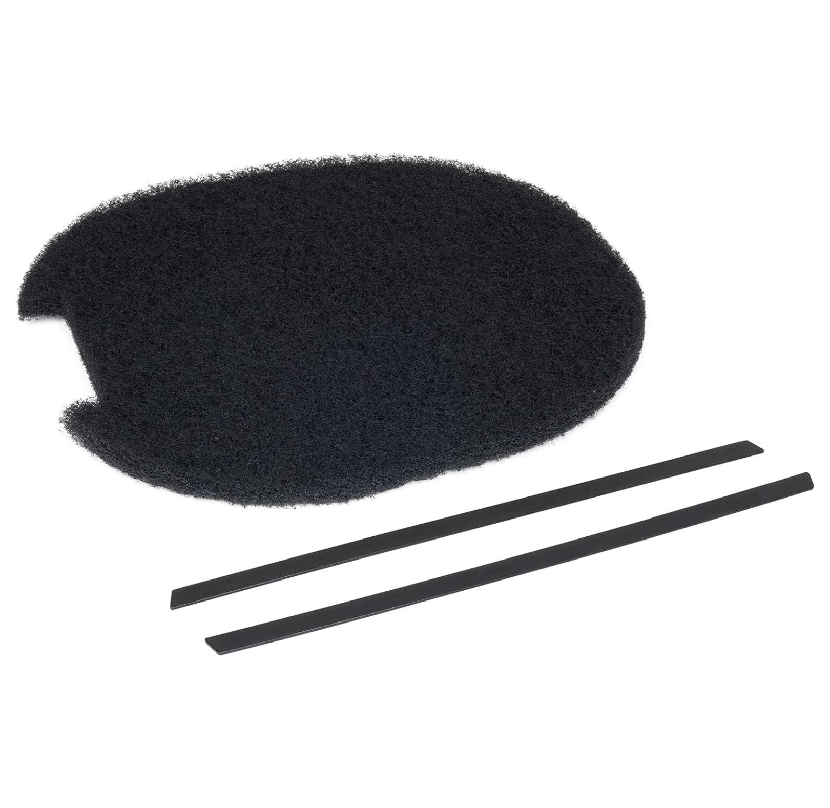 38800 No Splatter Pad with Supports, Black - Walmart.com