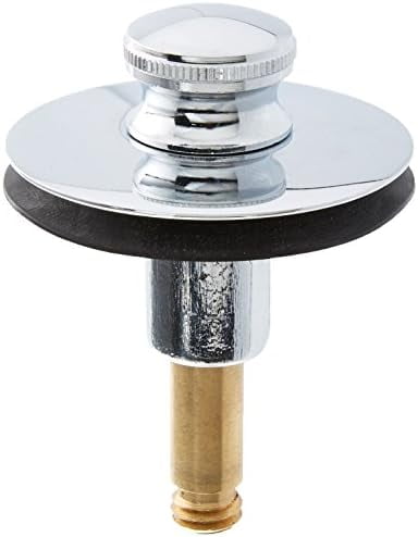 38810-CP Lift & Turn Replacement Brass Stopper with 3/8 Pin, Chrome ...