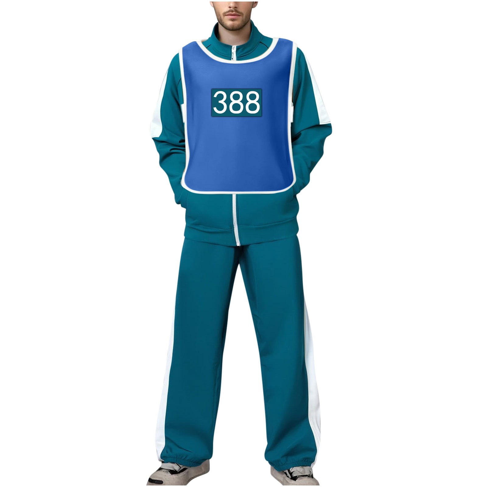 388Funny Tracksuit Costume for 100 Days Party Cosplay 3 Piece ...