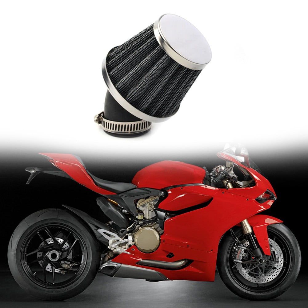 38mm Bent Neck Air Filter Dirt Bike For ATV Quad Motor GY6 Moped ...