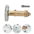 38mm Tap Up Basin Waste Chrome Sink Push Button Click Clack Plug+Spring ... 38mm Tap Up Basin Waste Chrome Sink Push Button Click Clack Plug+Spring ...