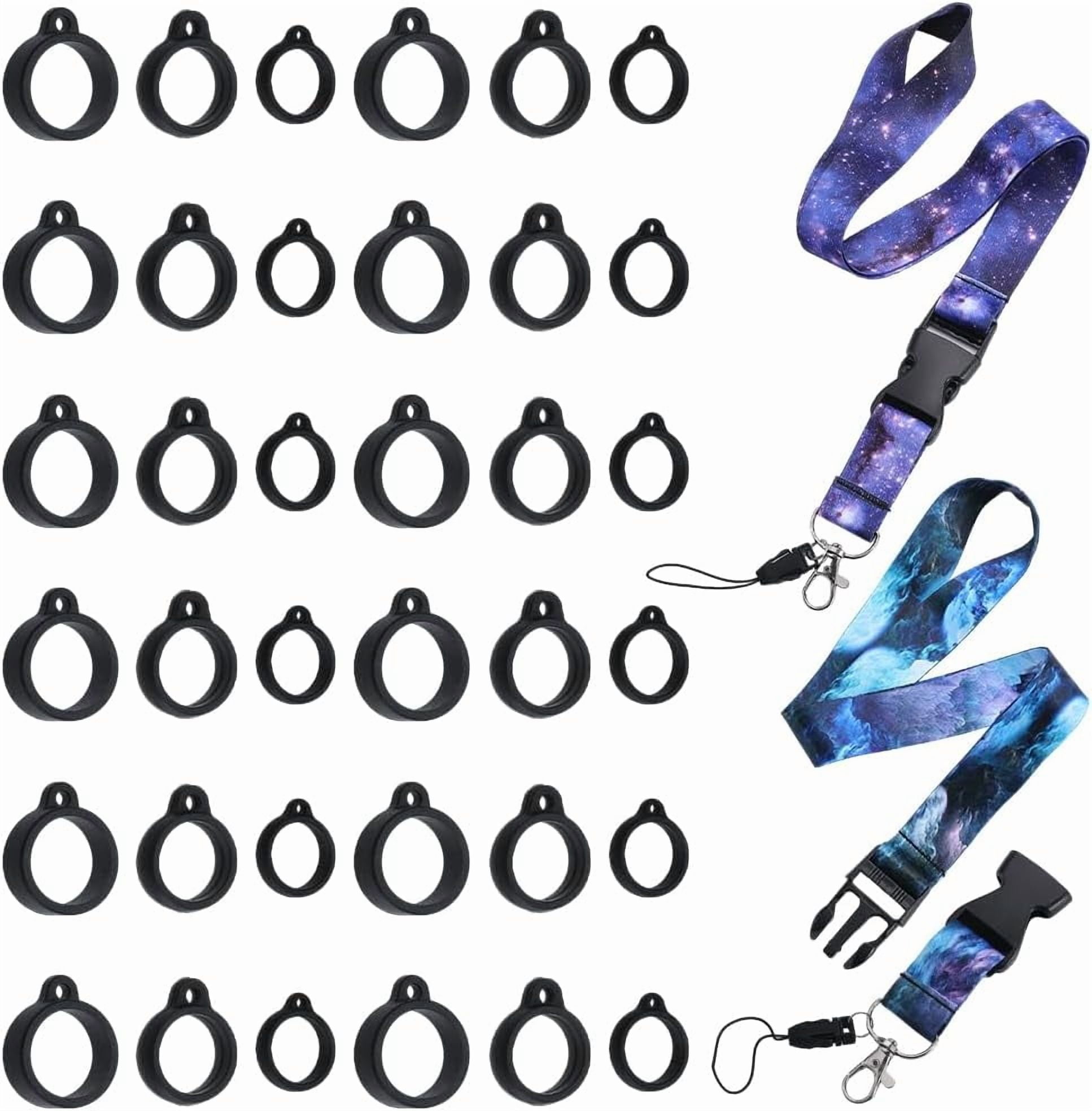 38PCS Anti-Lost Necklace Lanyard Set Including 2PCS Anti-Loss Pendant ...