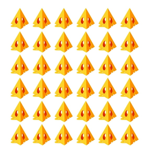 36Pcs Pyramid Stands Triangle Stands Paint Tool Plastic Mini Paint ...