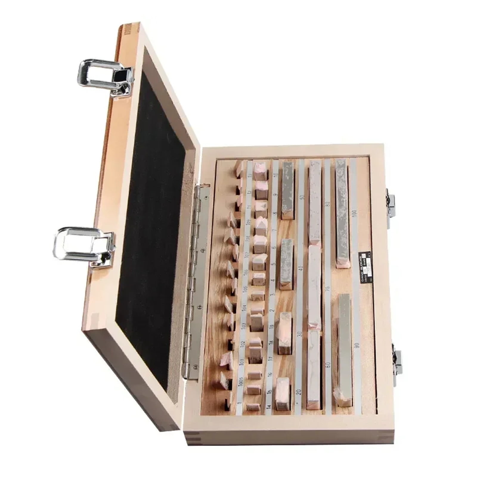 38Pcs/Set 1 Grade 0 Grade Block Gauge Caliper Inspection Block Gauge ...