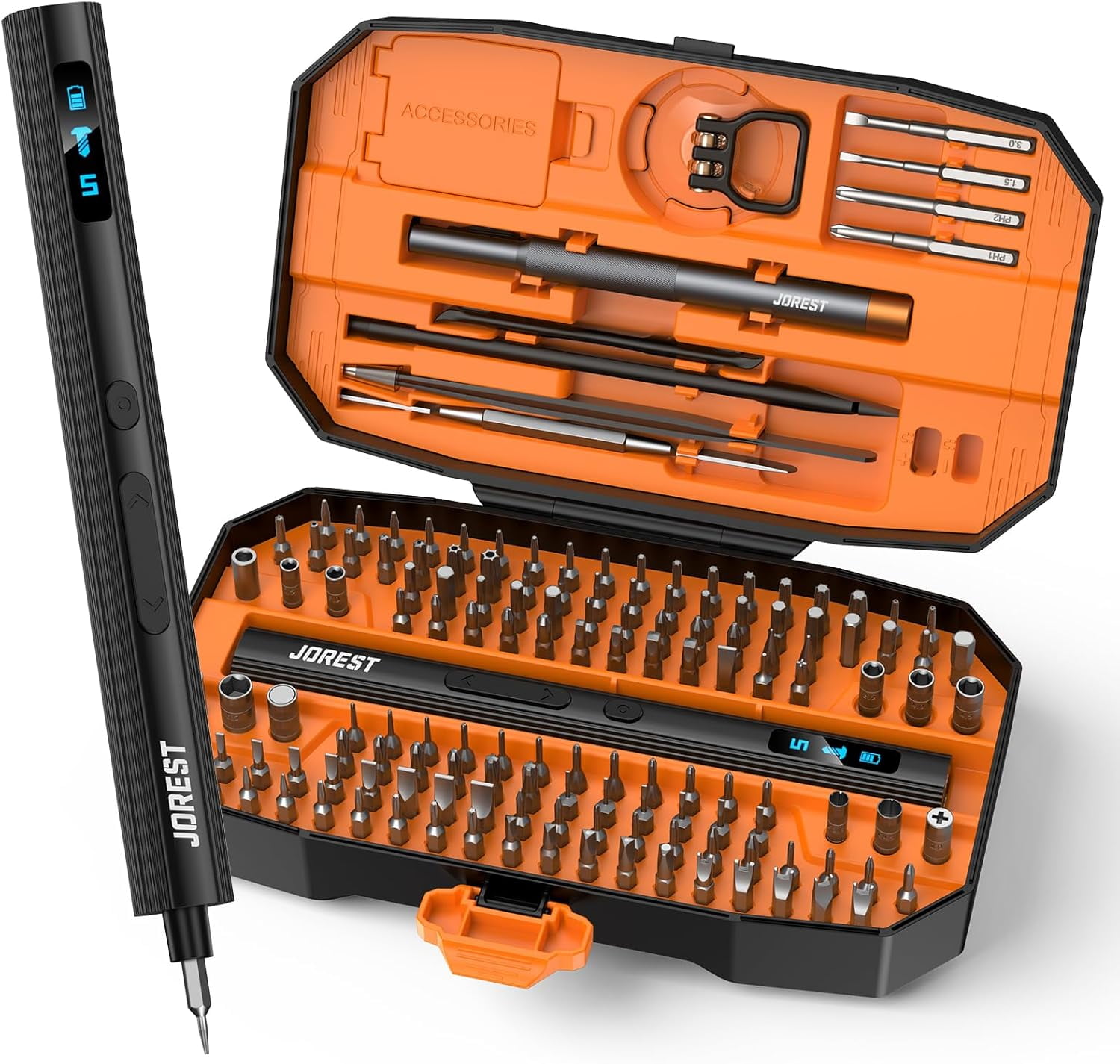 38Pcs Small Precision Screwdriver Set with Torx T5, T6, Y00, Mini ...