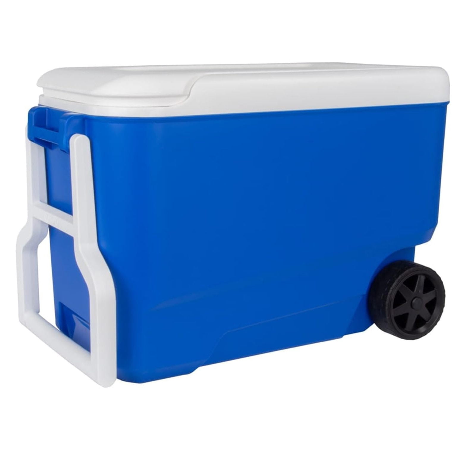 38QT Hard Sided Cooler with Wheels and Handle,Large Portable Wheeled ...