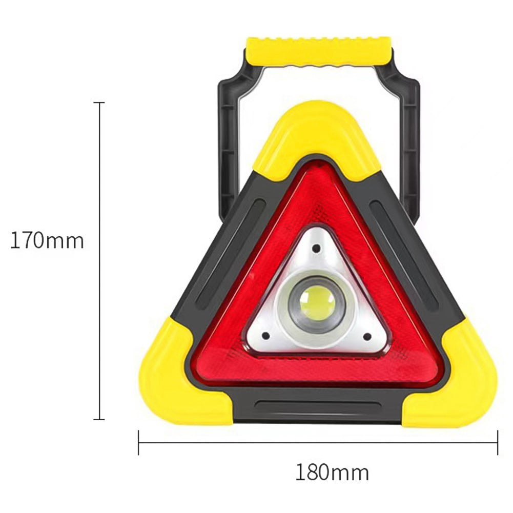 38W Multifunction Car Breakdown Triangle Stop Sign with LED Light ...