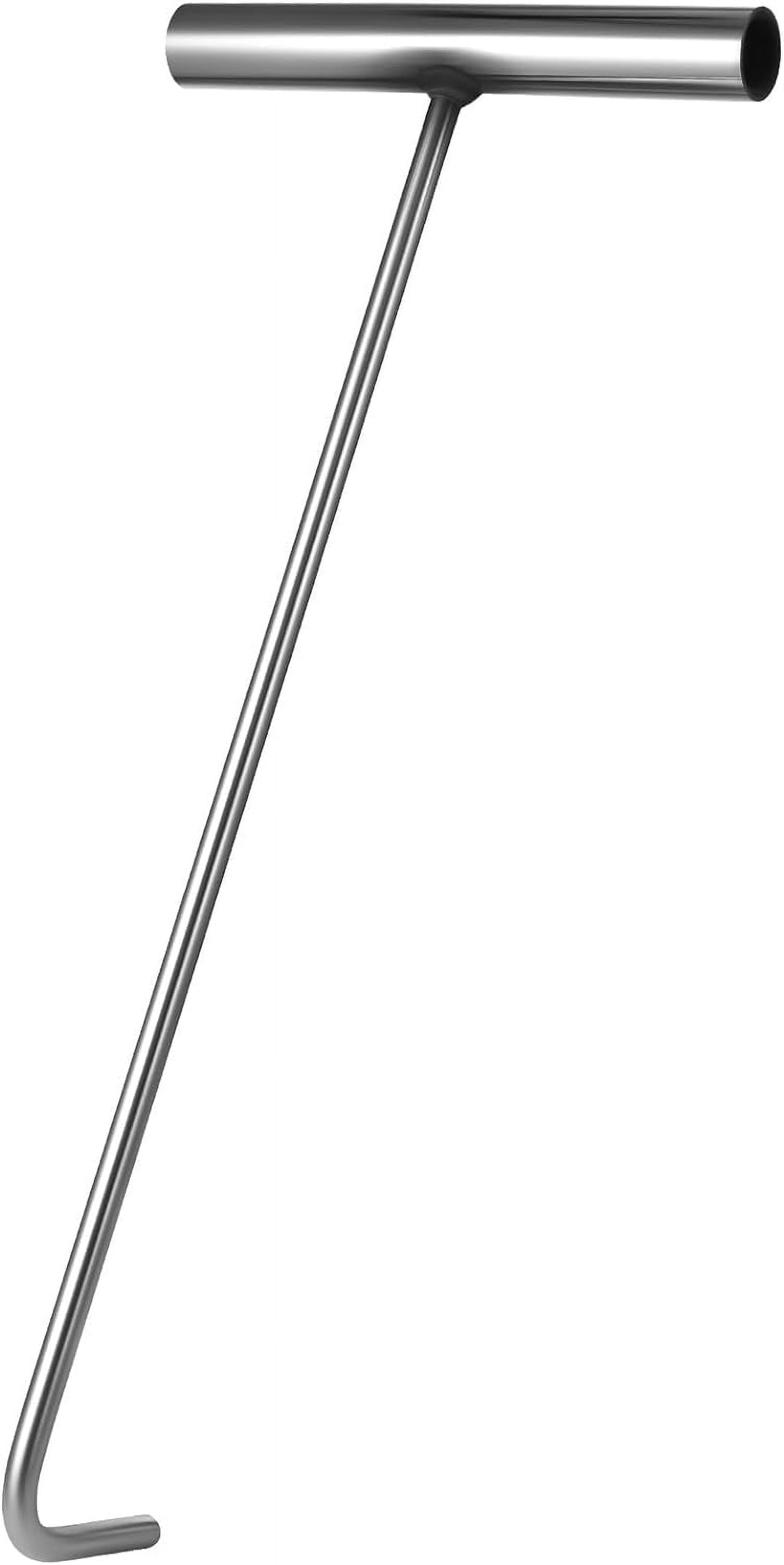 38cm Utility Tool Stainless Steel Manhole Cover Hook T Hook Manhole ...