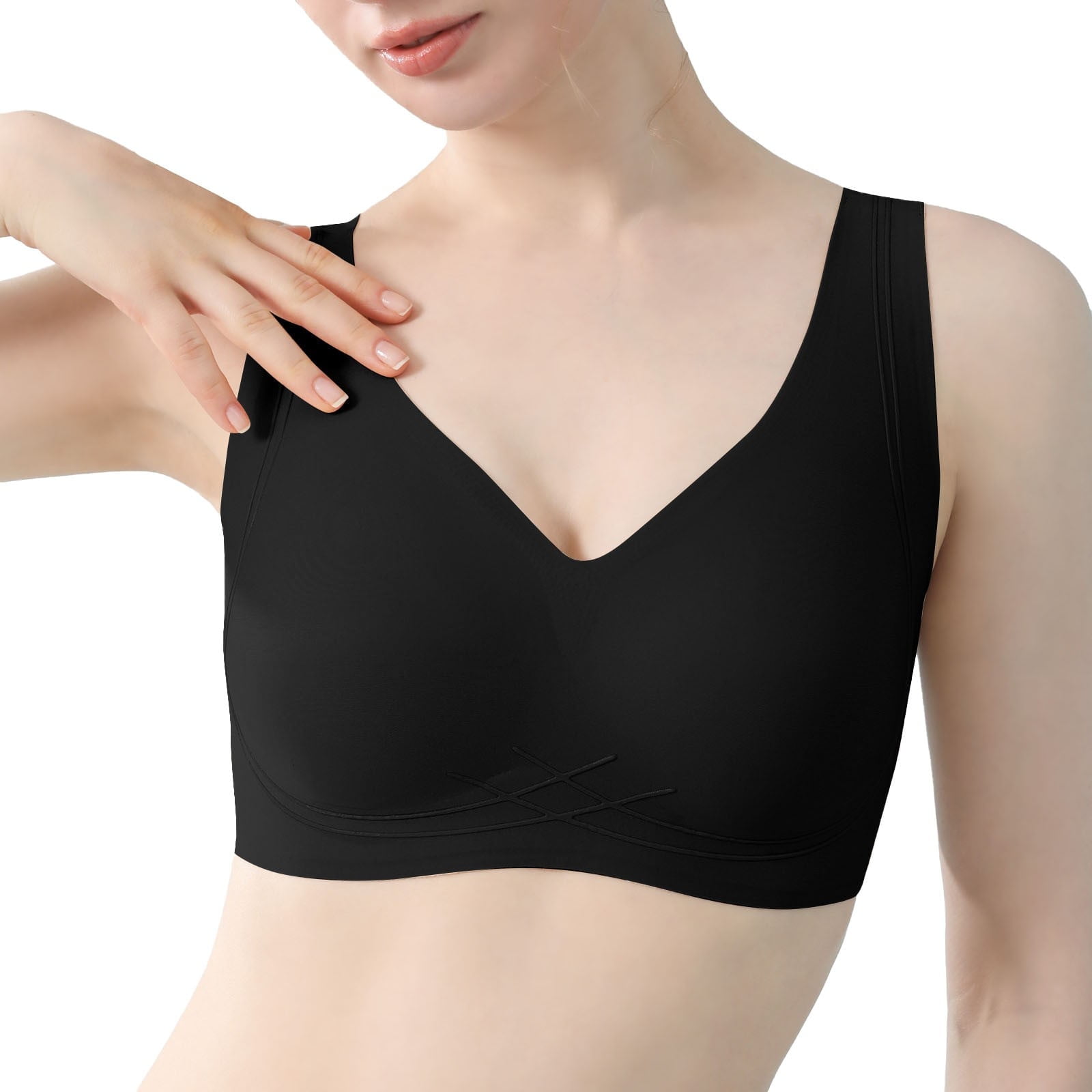 38d Bras for Women Full Coverage Sports Bra Tank Smooth Plus Size Underwire Thin Bra - Walmart.com