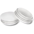 38mm (1-1/2 Inch) Round Plastic Plug, Round White Plastic End Cap ...