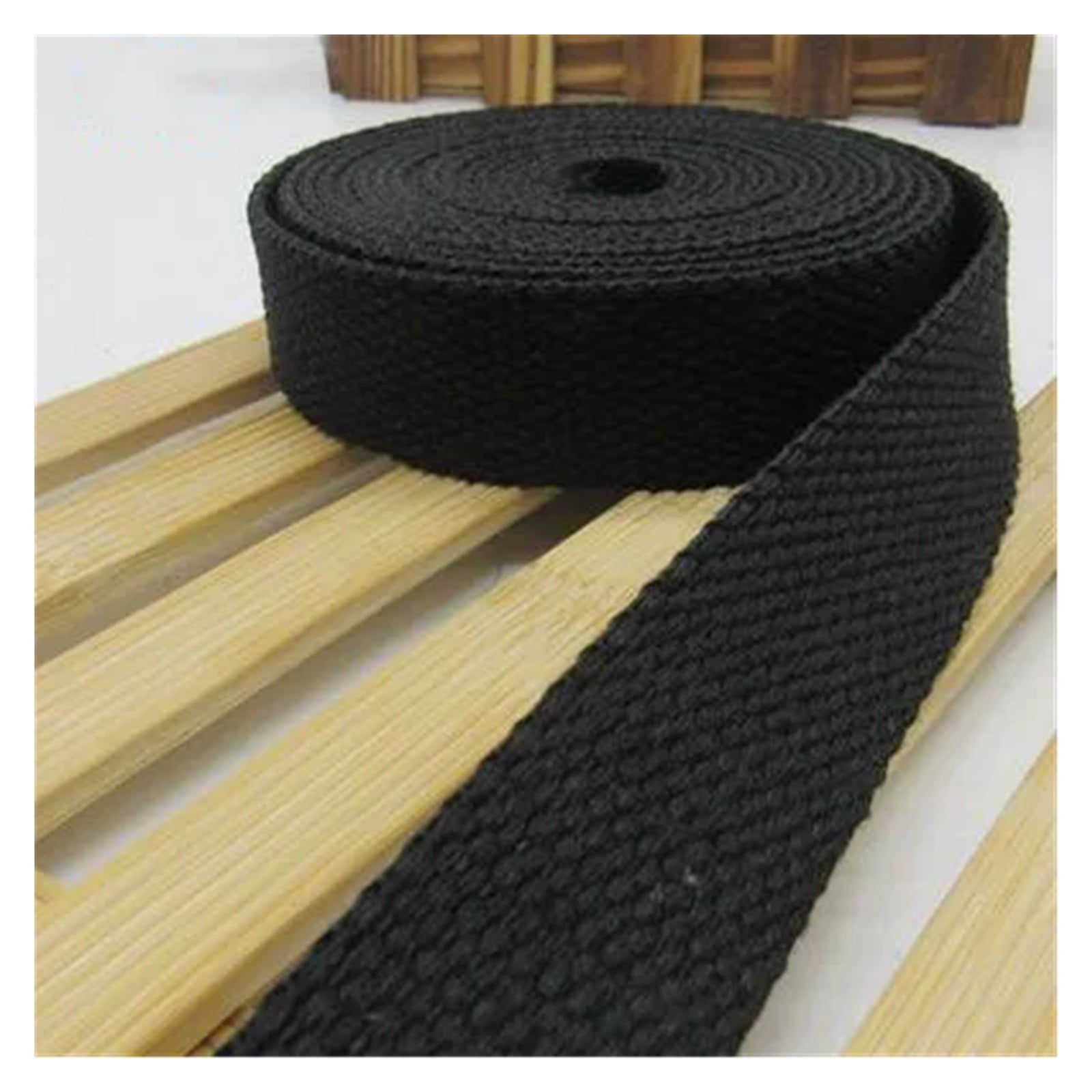 38mm 5meters Canvas Webbing Belt Bag Webbing Cotton Webbing Nylon ...