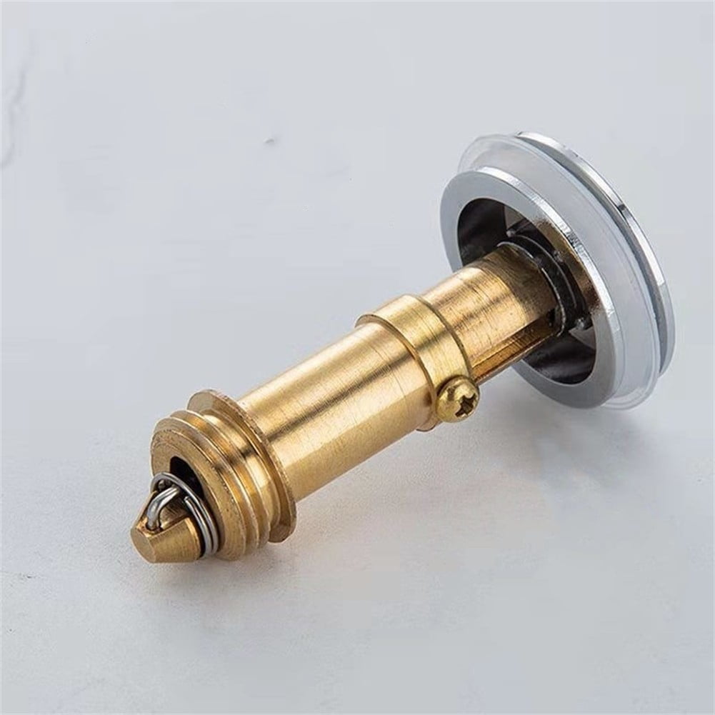 38mm Bathroom Sink Drain Stopper Plugs Bounce Push Button Click Clack ...