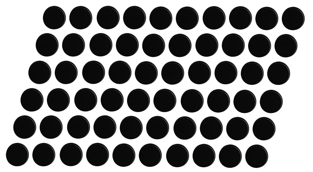 38mm Metal Screw Caps Black (50) - Walmart.com