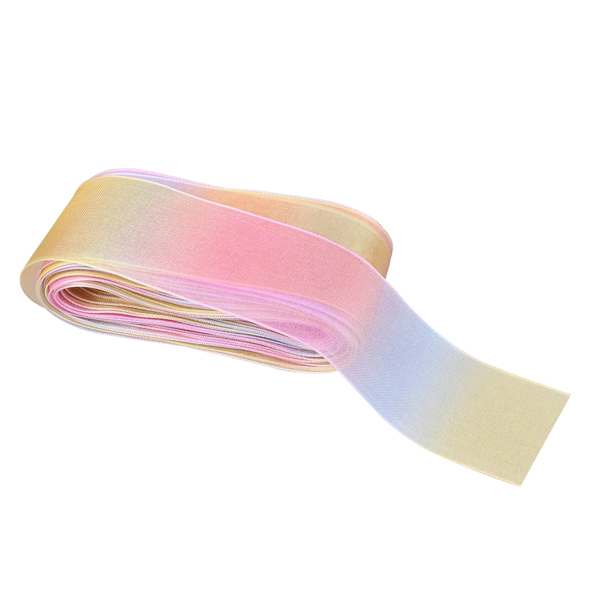 38mm Ribbons Gradient Rainbow Printed Chiffon Ribbon Beautiful Ribbon ...
