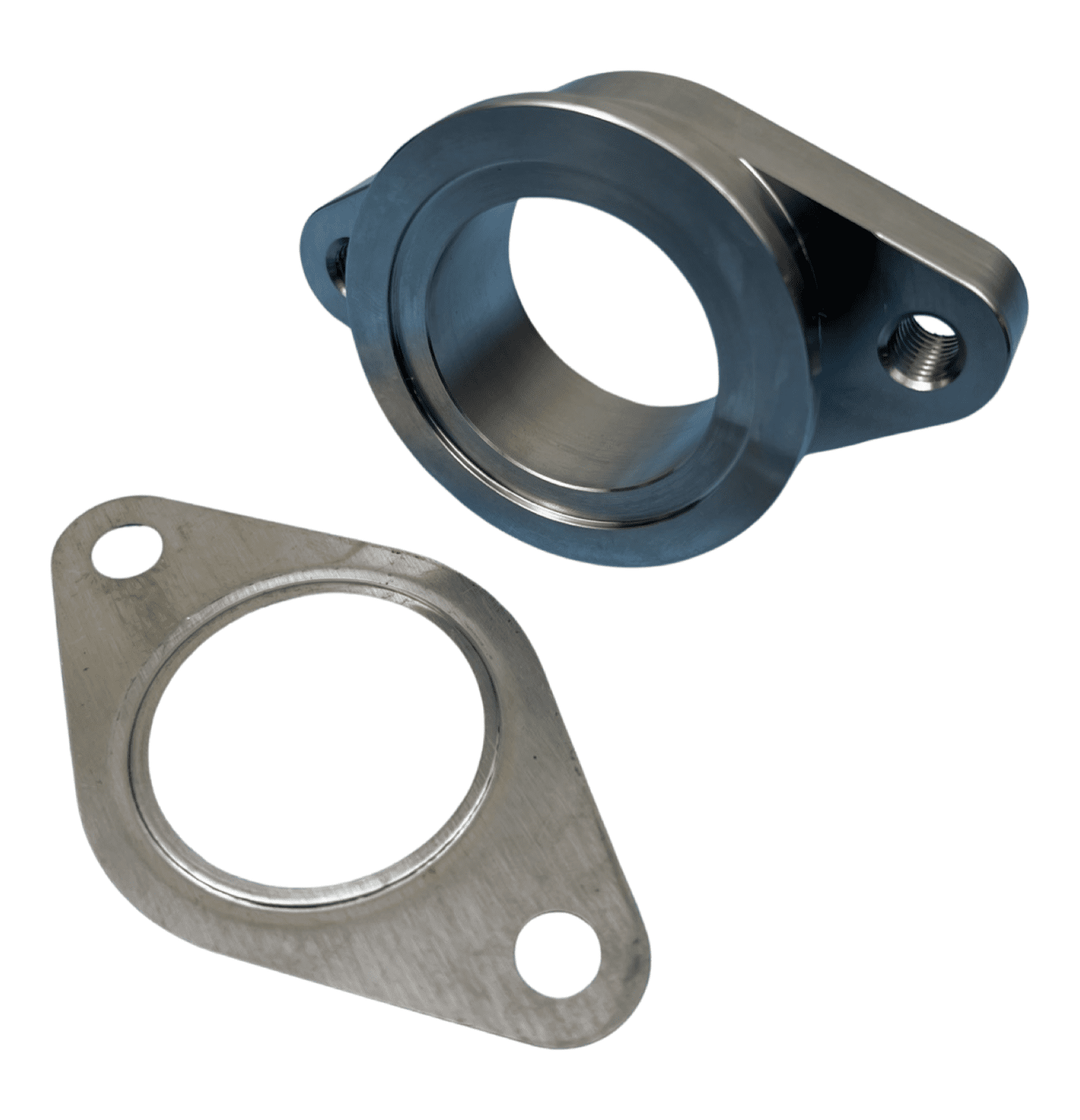 38mm Vband MVS Wastegate To 38mm 2 Bolt Flange Manifold Adapter Gasket ...
