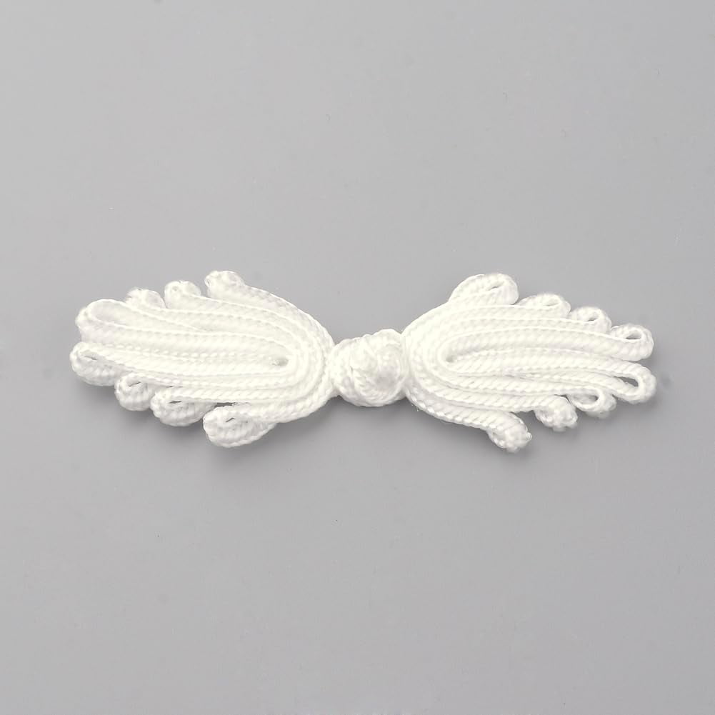 38pairs Handmade Chinese Frogs Knots Buttons sets Polyester Button Palm ...