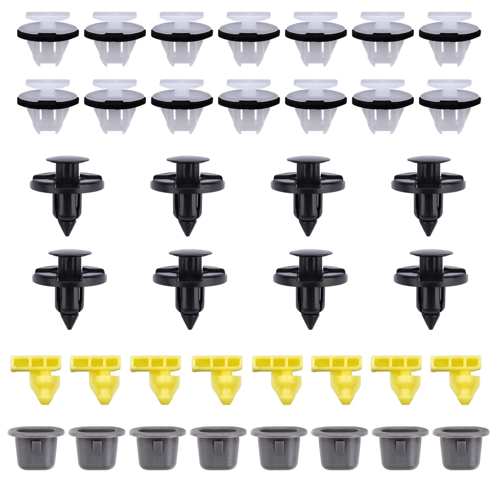 38pcs Wheel Well Opening & Fender Flare Retainer Fastener Clip ...