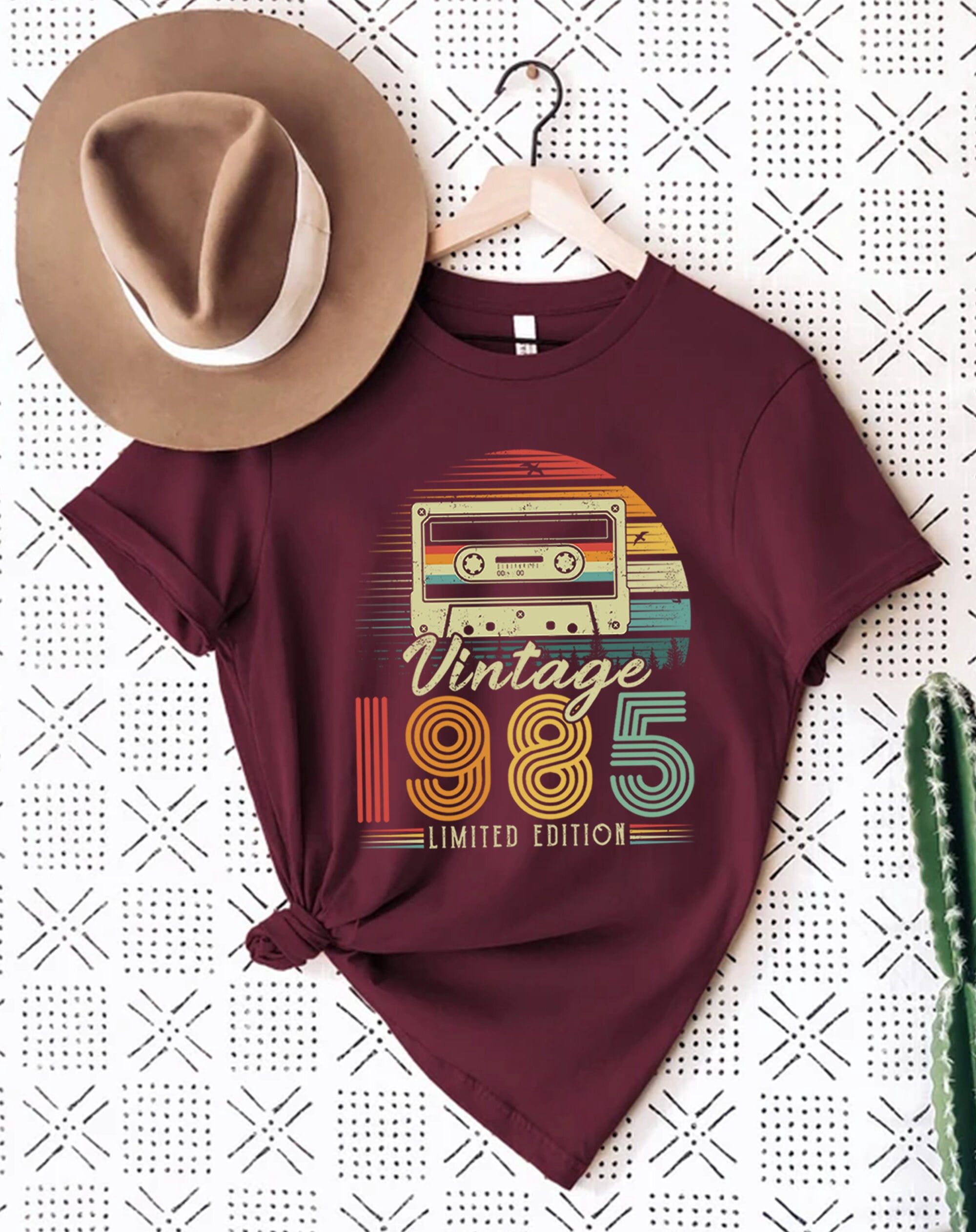 38th Birthday Gift Shirt, 1985 Retro Cassette T-Shirt, 1985 Birthday,38 ...