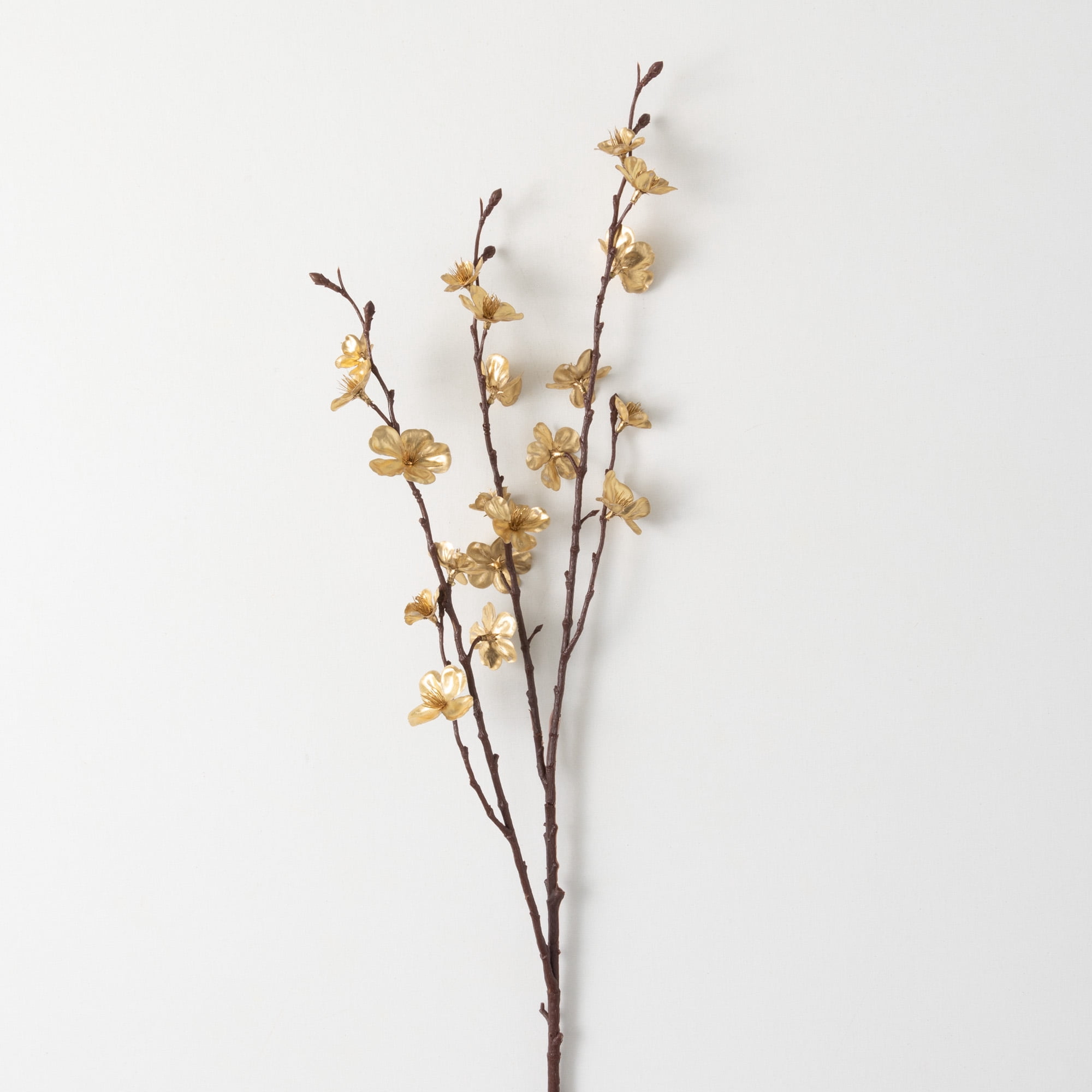 39.25"H Sullivans Metallic Gold Blossom Spray, Gold - Walmart.com