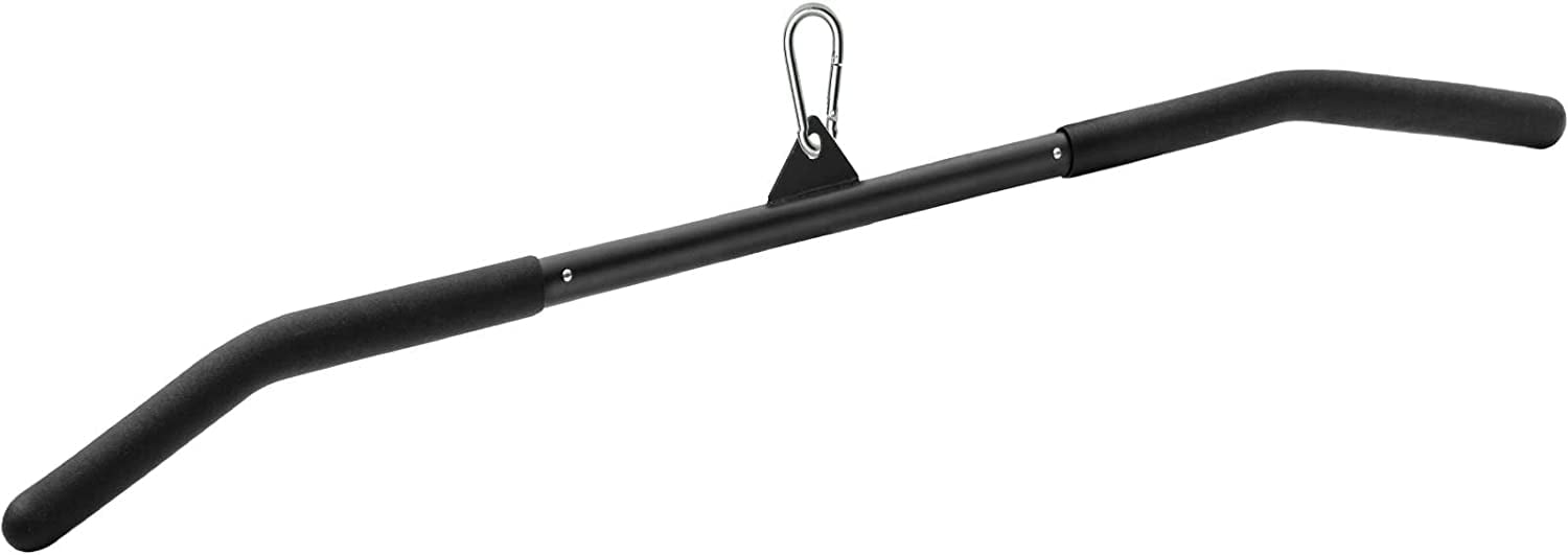 39.37 Inch LAT Pulldown Bar Attachment for Pulley Cable Machine, Curl ...