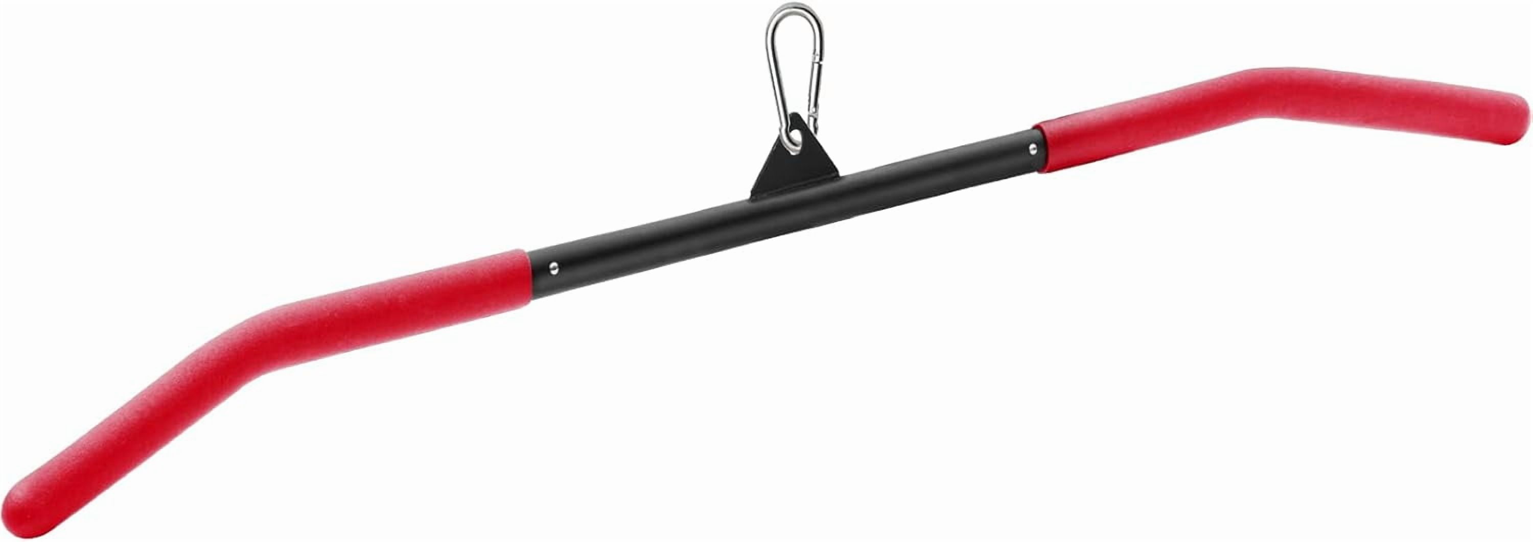 39.37 Inch LAT Pulldown Bar Attachment for Pulley Cable Machine, Curl ...