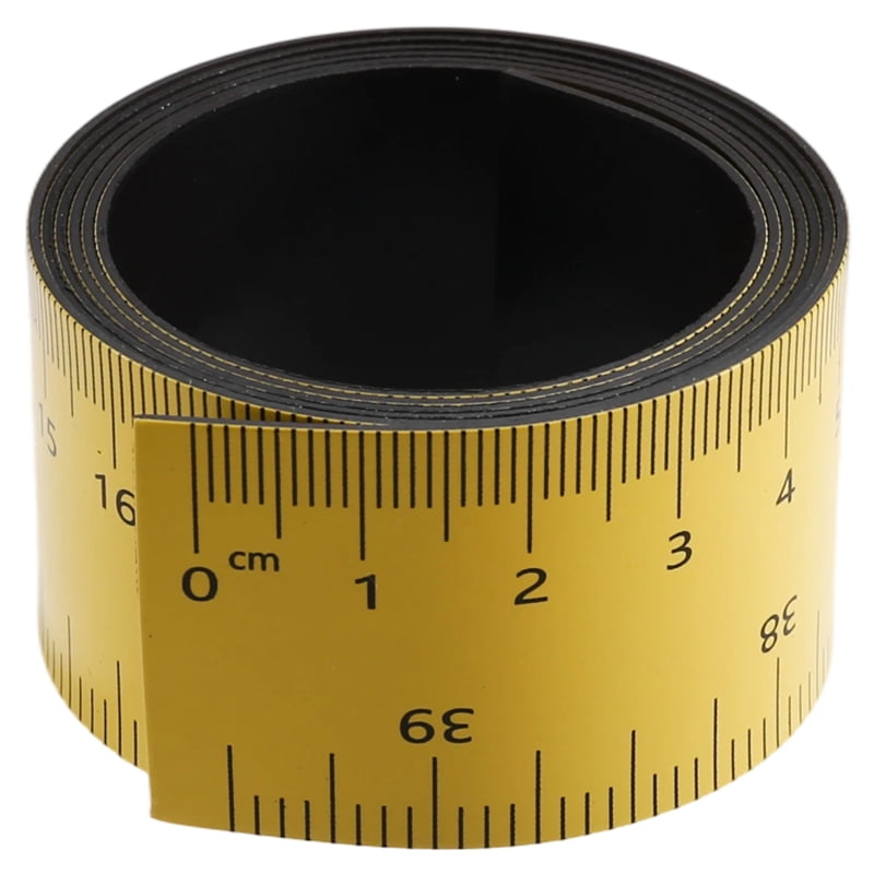39.37 Inch Magnetic Ruler Flexible Magnetic Ruler Magnet Measuring Tape ...