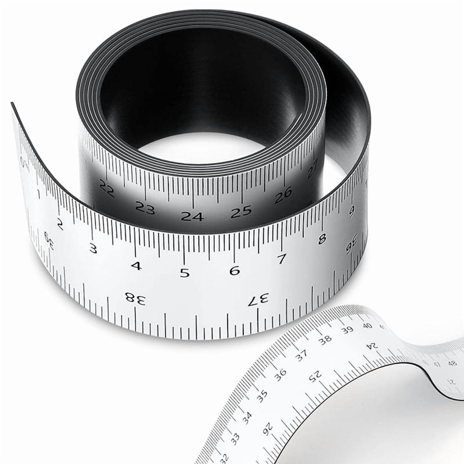 39.37 Inch Magnetic Ruler Flexible Magnetic Ruler with Both Inches and ...