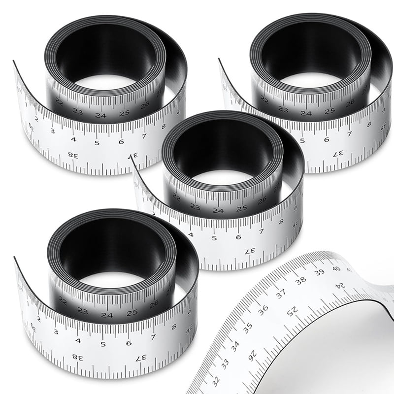 39.37 Inch Magnetic Ruler Flexible Magnetic Ruler with Both Inches and ...