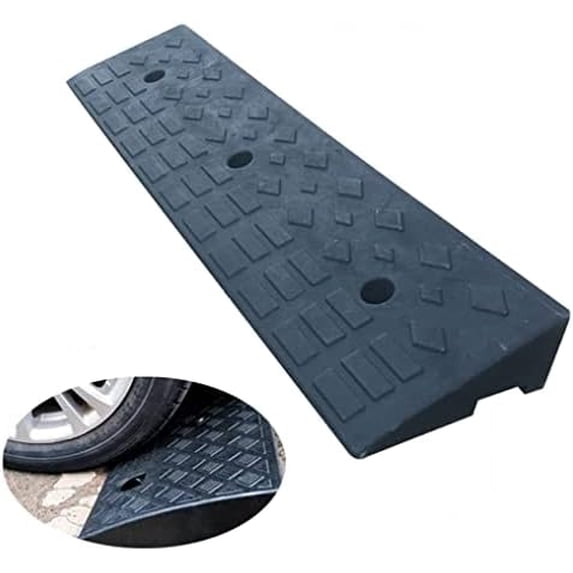 39.4" Loading Rubber Curb Ramp Heavy Duty Loading Rubber Dock Rubber ...