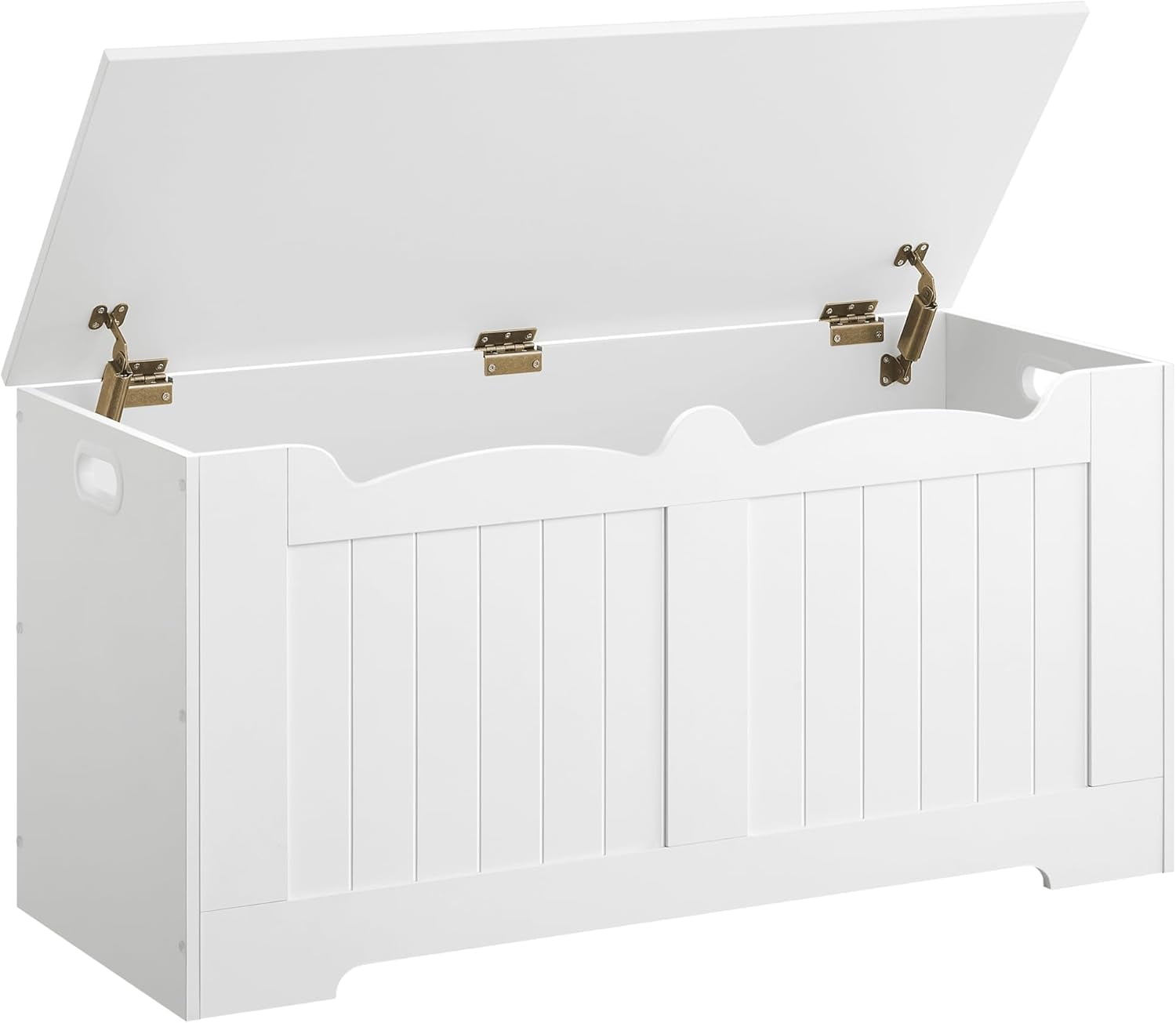 39.4" Storage Chest, Extra Large Storage Trunk with 2 Safety Hinges ...