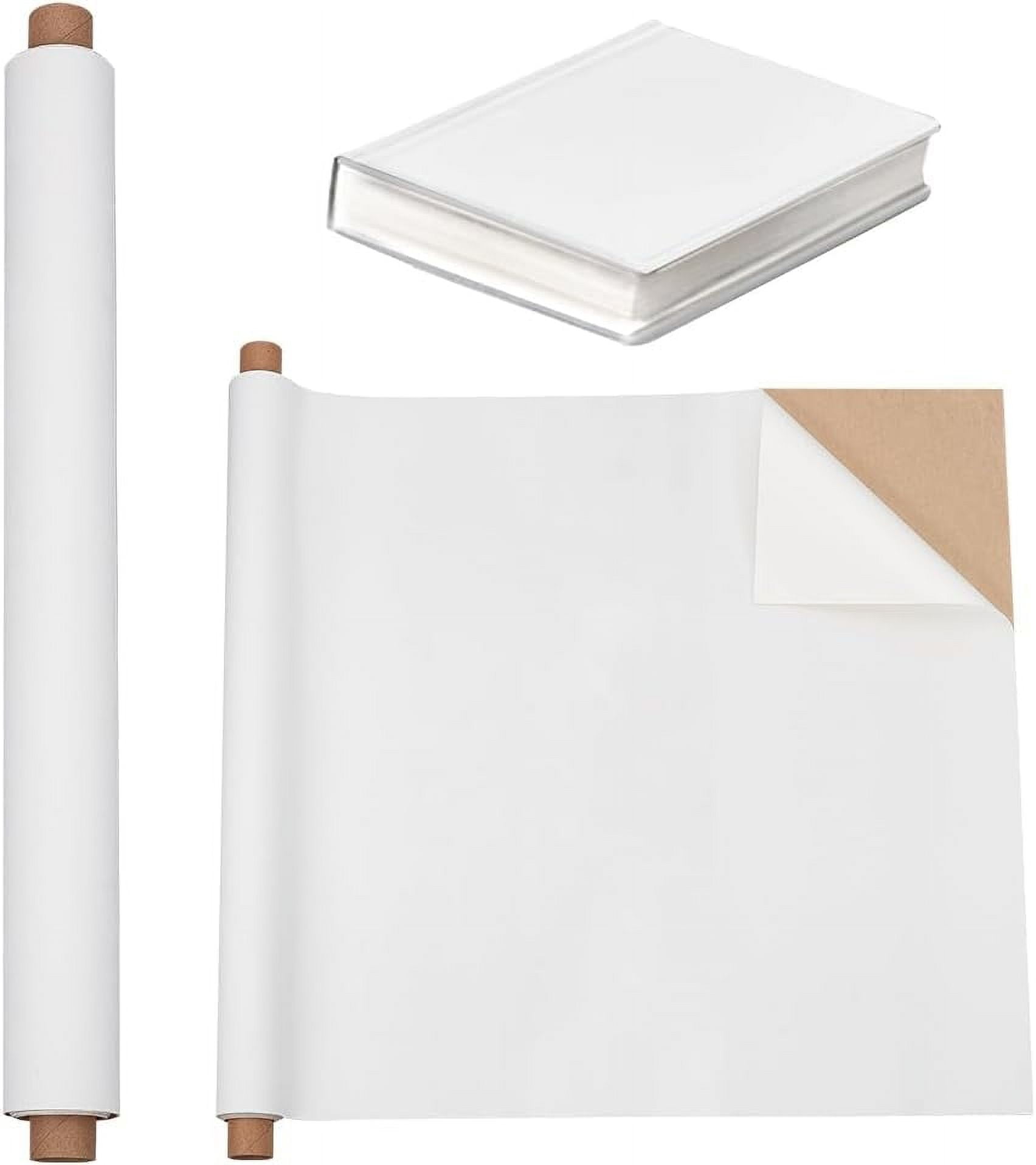 39.4x15.7 Inch Self-adhesive Notebook Binding Cloth White Bookcover ...