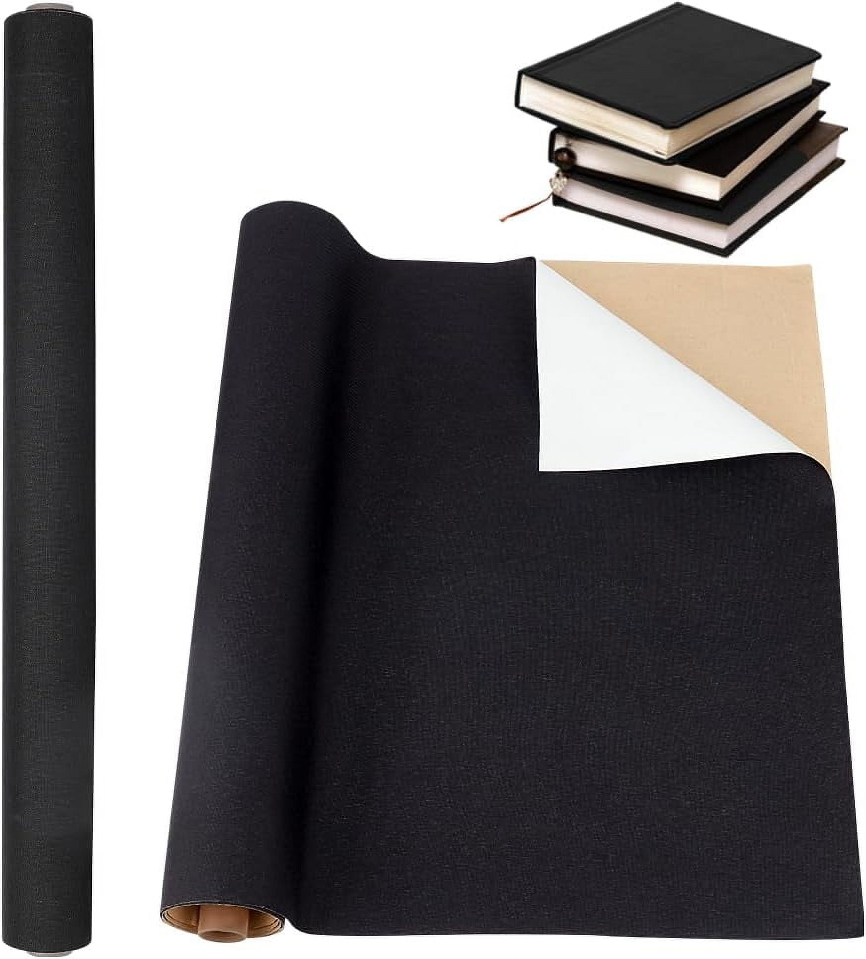 39.4x16.9 Inch Book Binding Cloth Black Bookcover Fabric Surface with ...