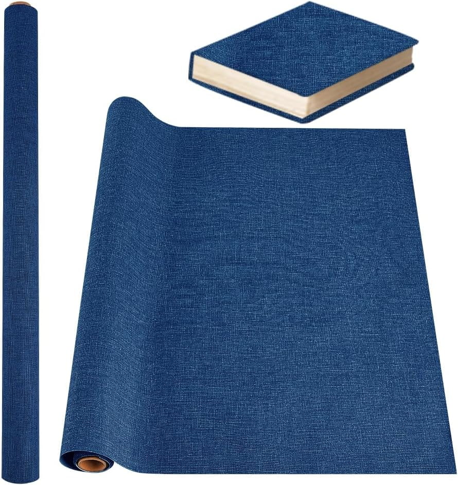39.4x16.9 Inch Book Binding Cloth Medium Blue Bookcover Polyester ...