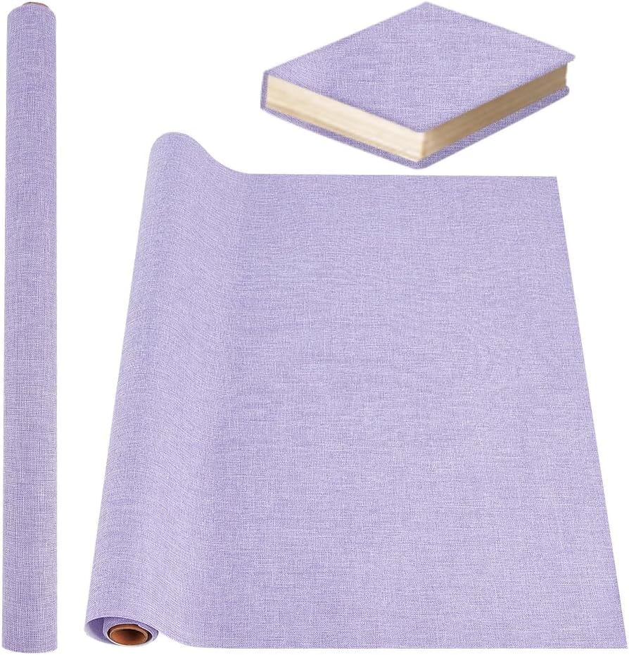 39.4x16.9 Inch Book Binding Cloth Medium Purple Bookcover Polyester ...