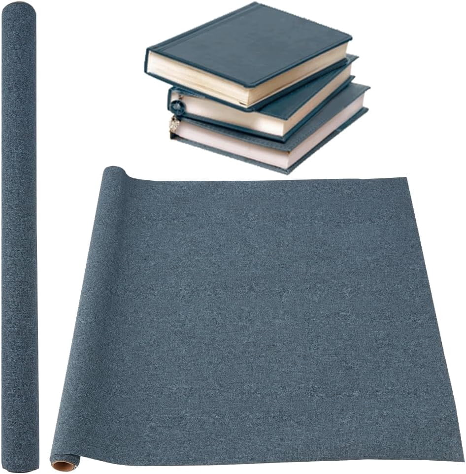 39.4x16.9 Inch Notebook Binding Cloth Light Grey Bookcover Polyester ...