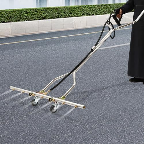 39'' 5000PSI Professional Power Washer Broom with 7 Nozzles, Stainless ...