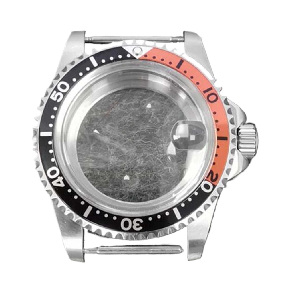 39.5MM Stainless Steel Case Version Convex Mirror Domed Acrylic Glass ...