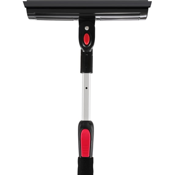 39–61 in Extendable 3-in-1 Pivot Snow Brush & Ice Scraper, Telescopic ...
