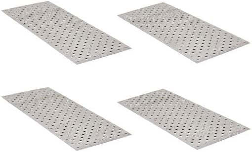 39.75" x 16" Trailer Traction Tread with Circle Punch Plate Traction ...