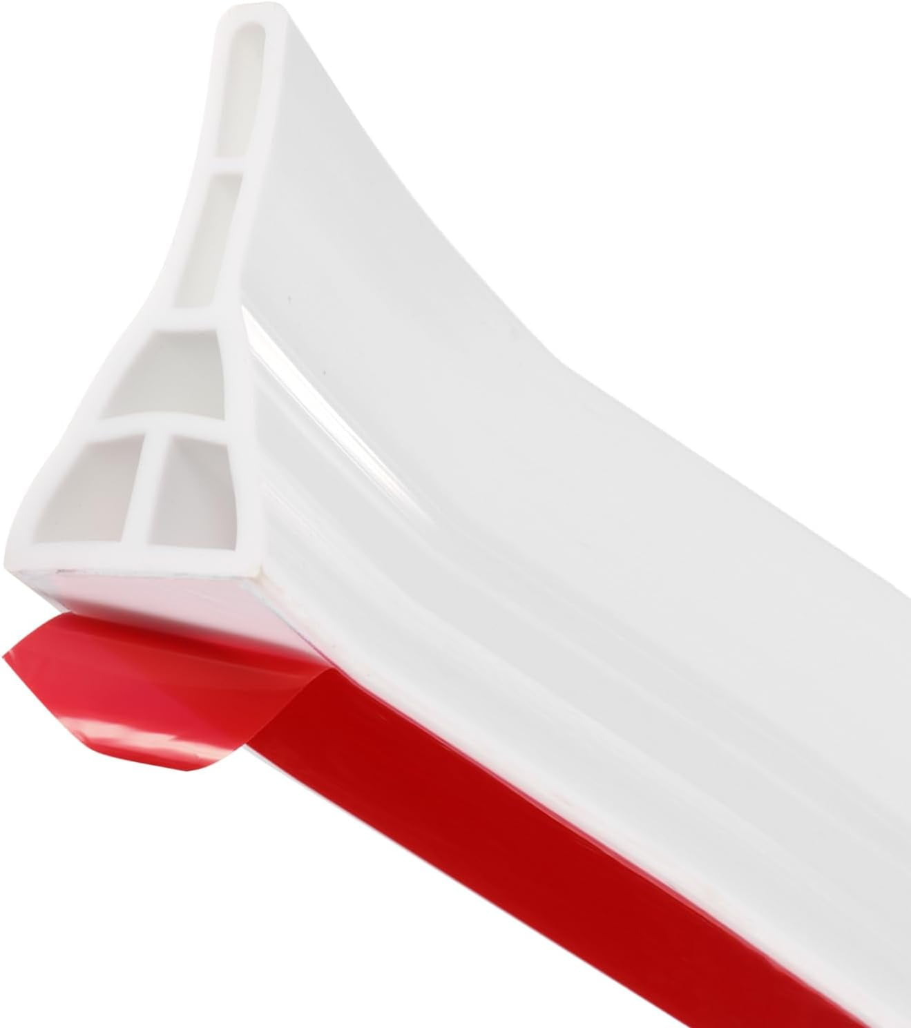 39" Collapsible Shower Barrier Stopper 3.5" High Self-Adhesive Shower ...