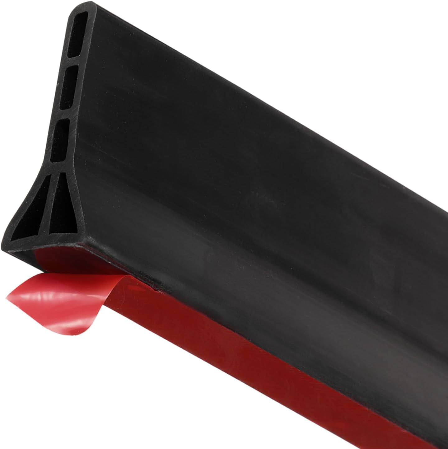 39" Collapsible Shower Barrier Stopper 3" High Self-Adhesive Water ...