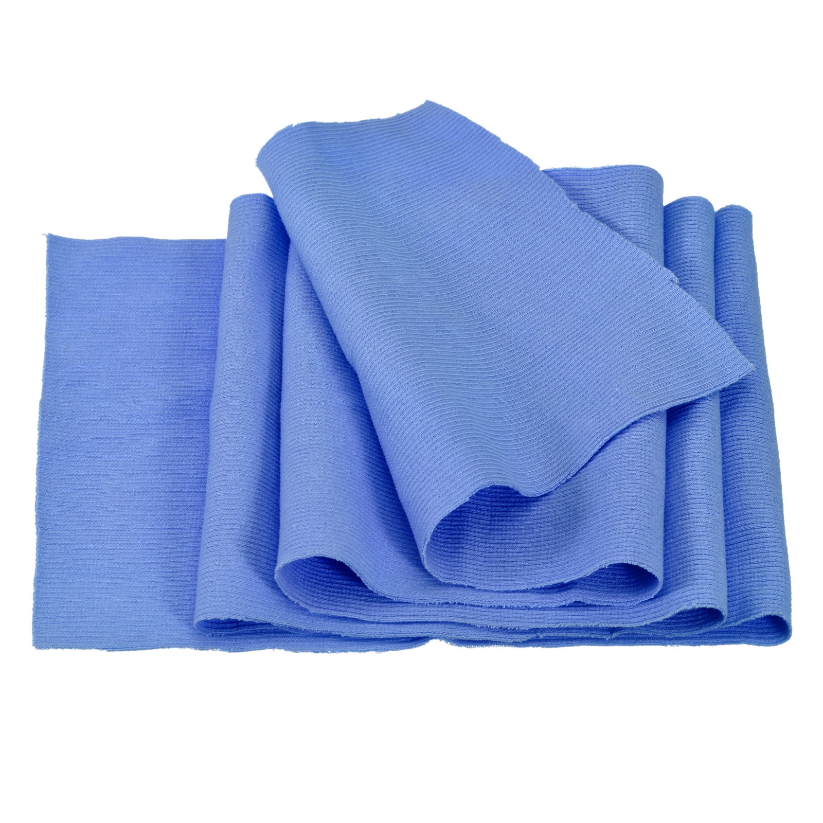 Uxcell Elastic Cuffs Ribbed Trims Cotton Fabric Knit Rib Stretch Tape ...