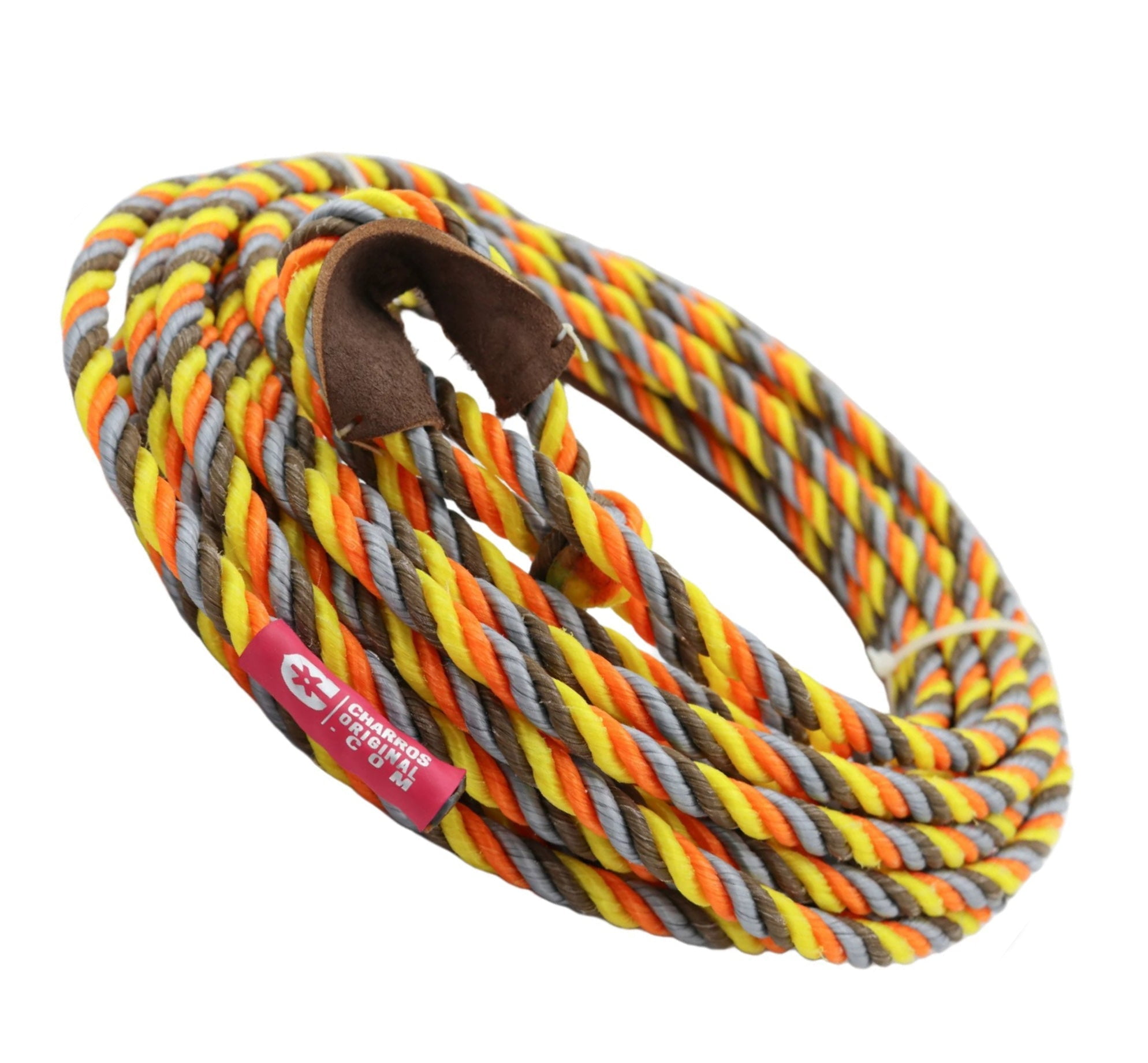 39 FT. Charro Trick Rope Yellow/Orange/Brown Soga Para Florear ...