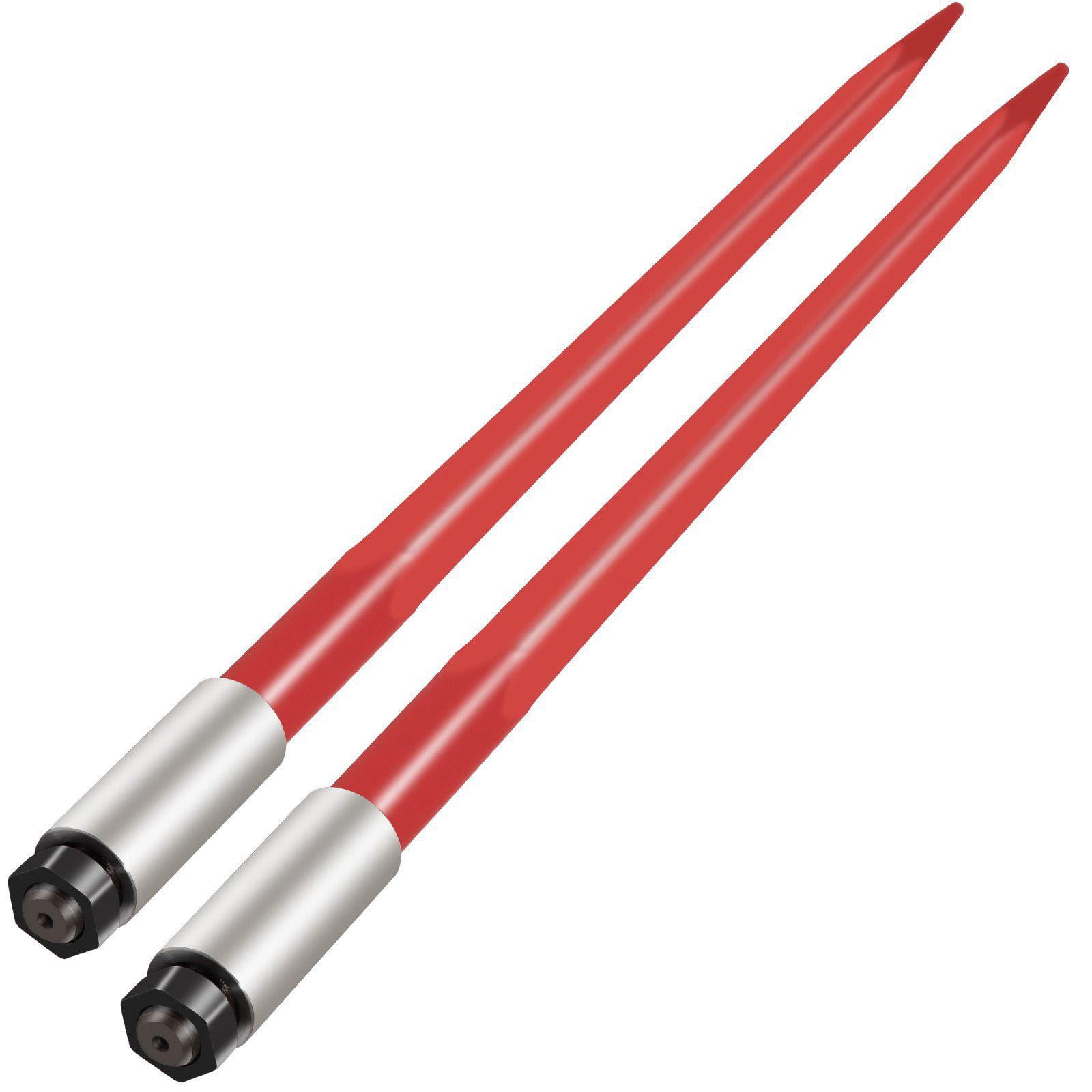 39 Inch Bale Spear 3000 lbs Capacity Quick Attach Square Hay Bale ...