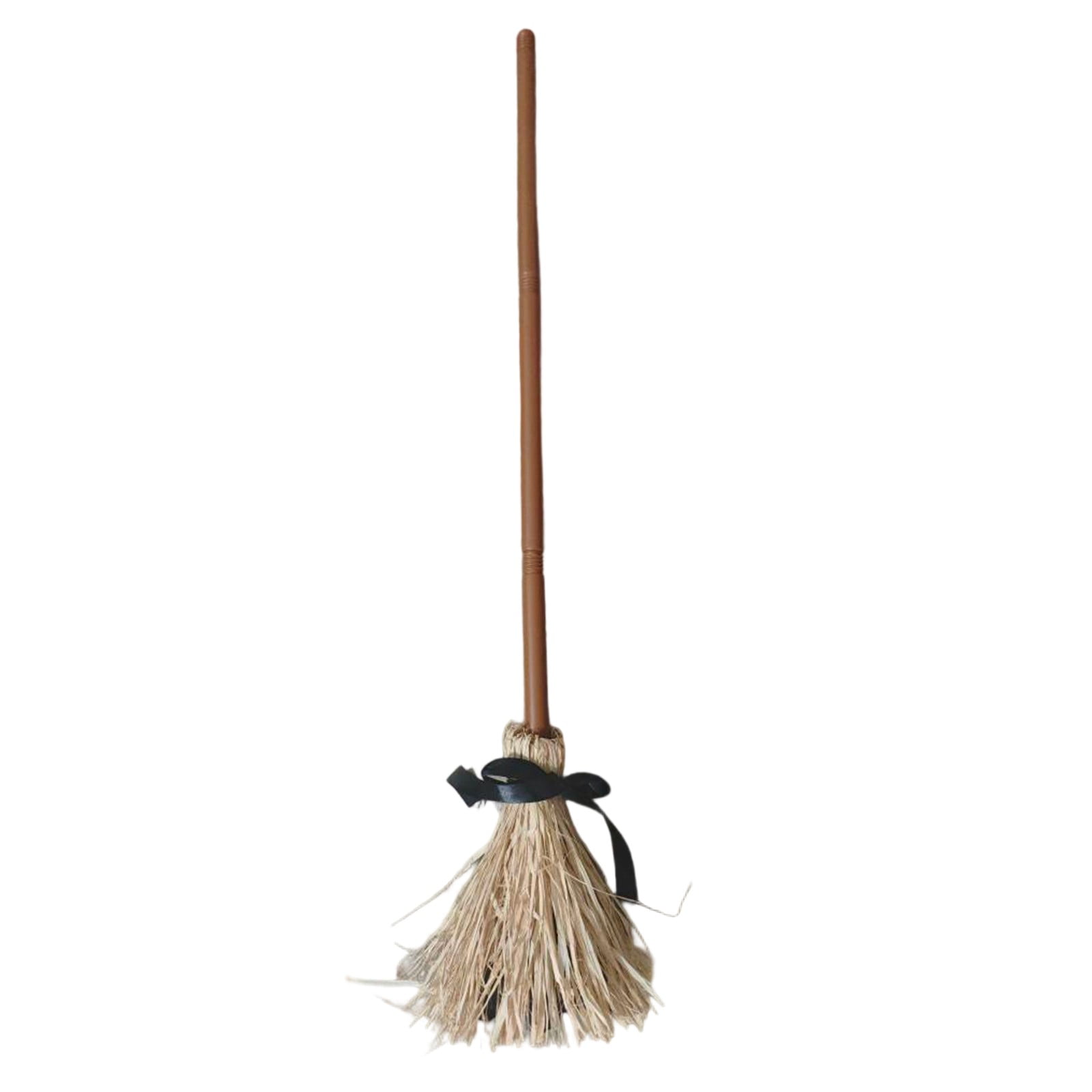 39 Inch Halloween Animated Floating Witch's Broom Decoration Suspended ...