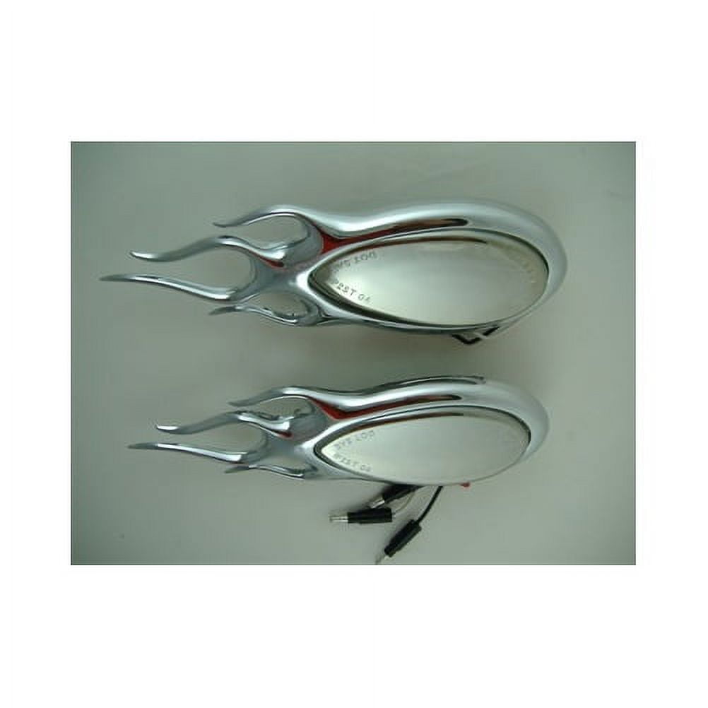 39 LED Amber LED Tear Drop Trailer Park Turn Lights / Chrome Lens ...