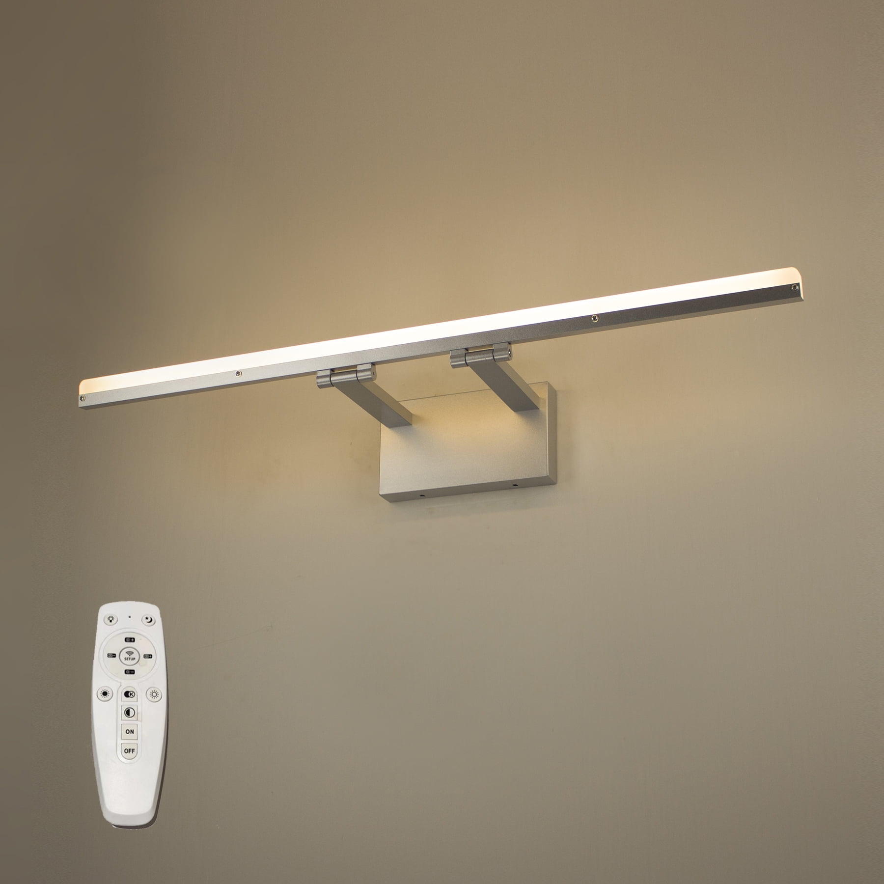 39" LED Bathroom Vanity Light – Remote Control, Adjustable 3CCT (2700K ...